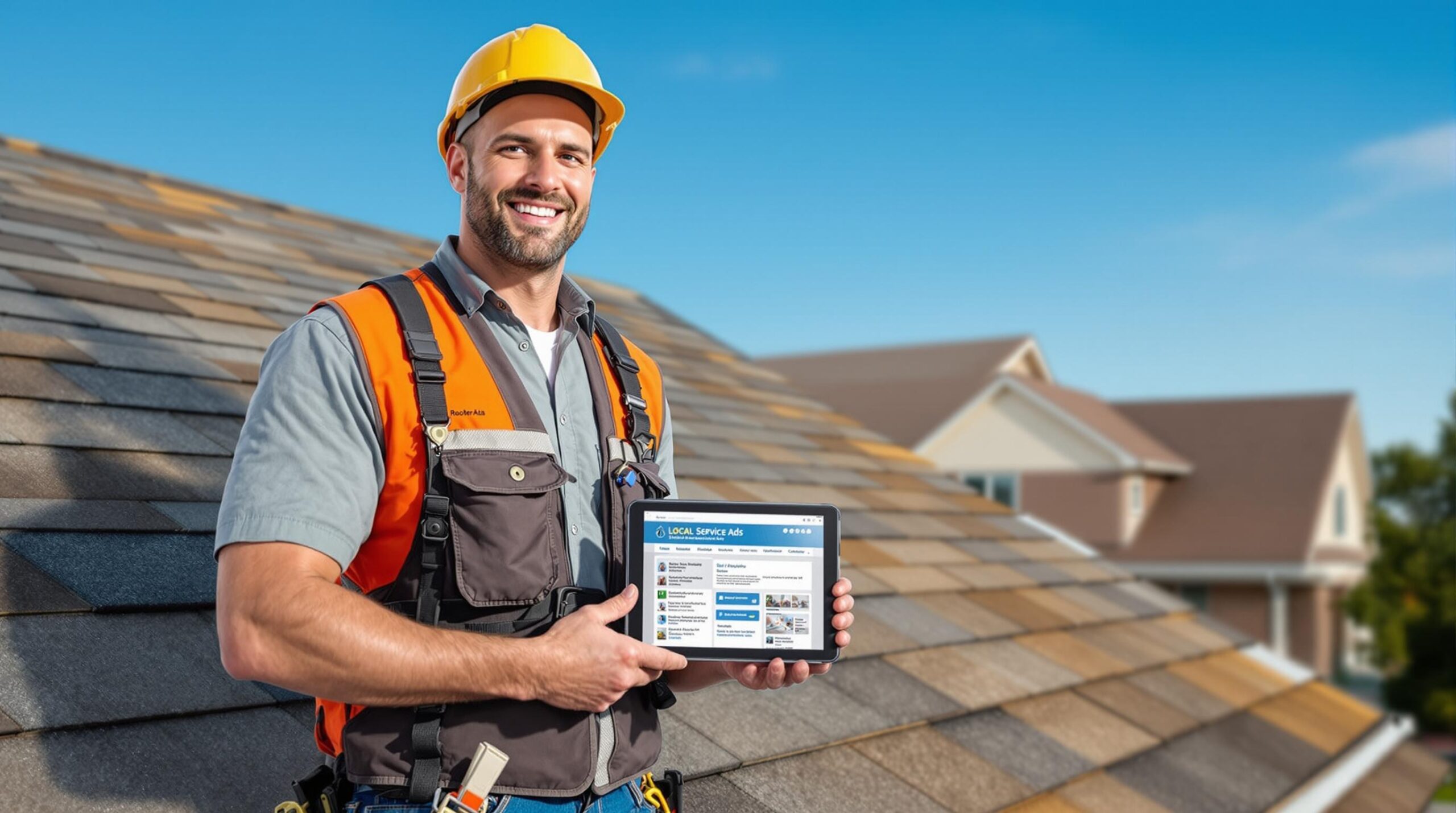 How to optimize local service ads for roofing companies - Blue Aspen