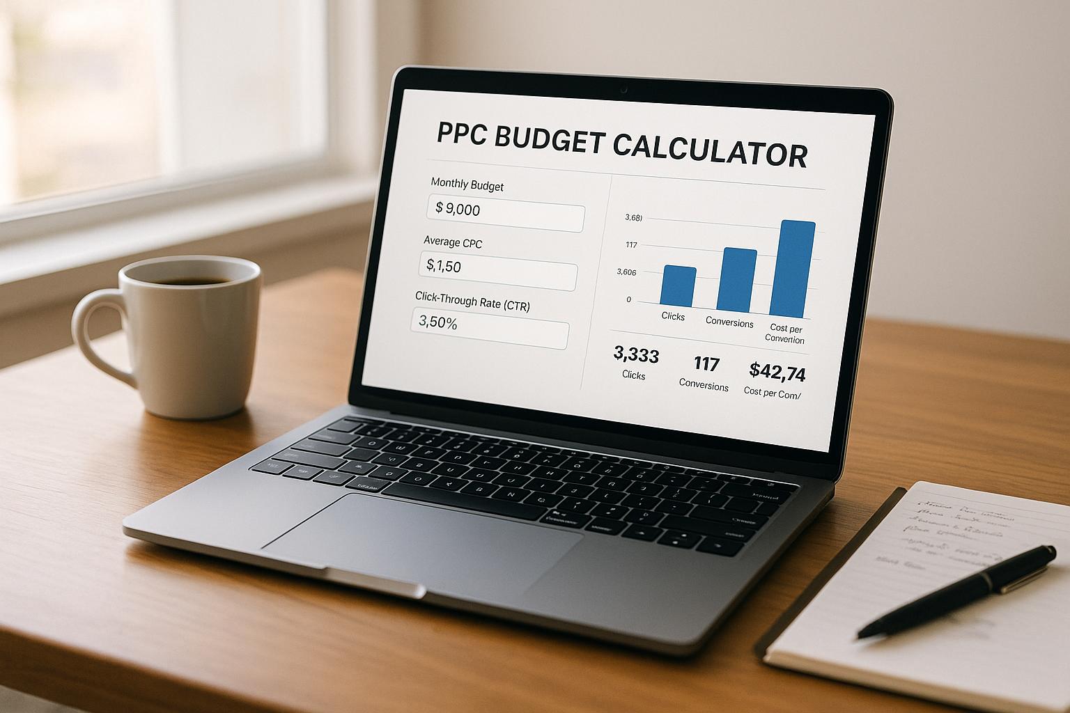 PPC Budget Calculator - Blue Aspen